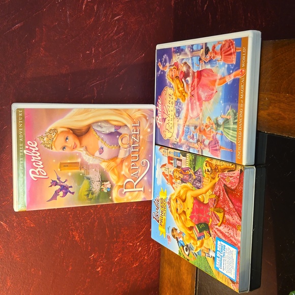 Barbie | Media | Barbie Rapunzel Princess School Dancing Princess Dvd ...